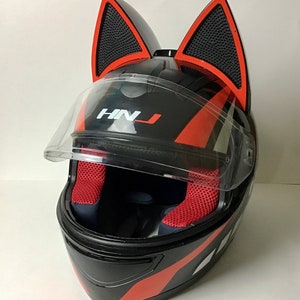 Cat Ear Motor Cycle Helmet - Etsy
