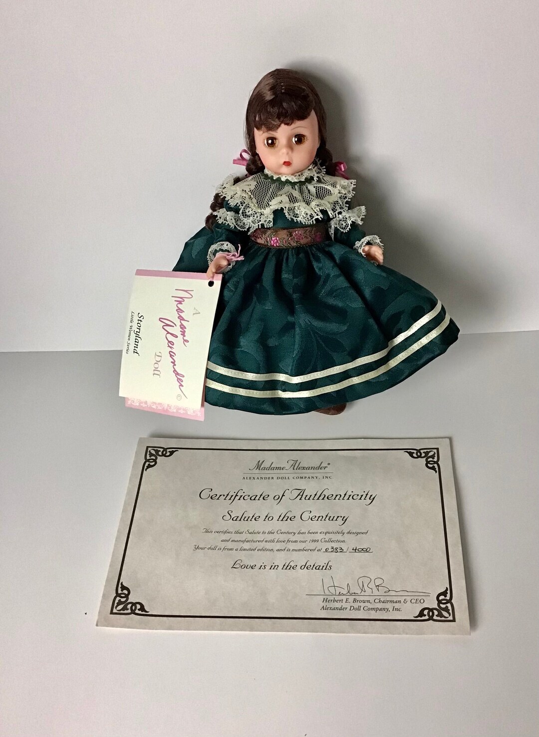 Madame Alexander Little Women's Series Doll Beth With Certificate - Etsy