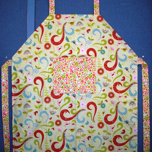 Apron Sewing Pattern Reversible Apron Sewing Instructions - Etsy