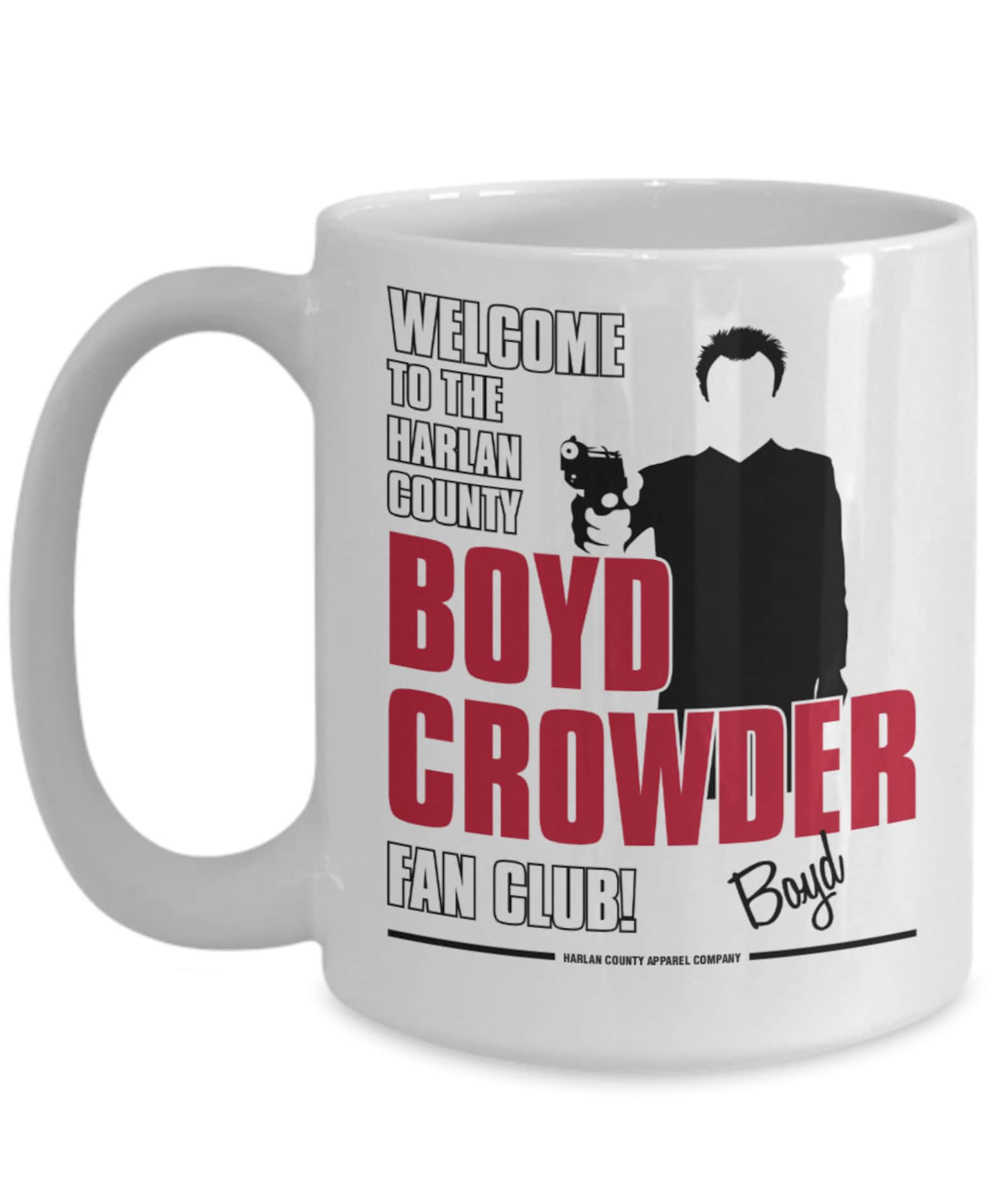 Boyd Crowder Mug fan Club - Etsy