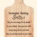 Norwegian Blessing - Laser Engraved Cutting Board - Etsy