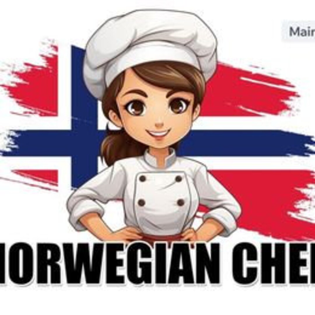 Apron - Norwegian Chef, Icelandic Chef, Swedish Chef - Etsy
