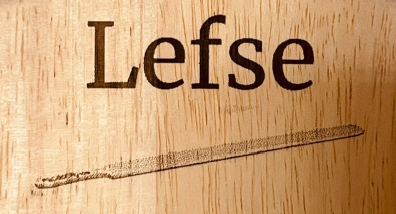 Lefse Recipe - Laser, Engraved Cutting Board - Etsy