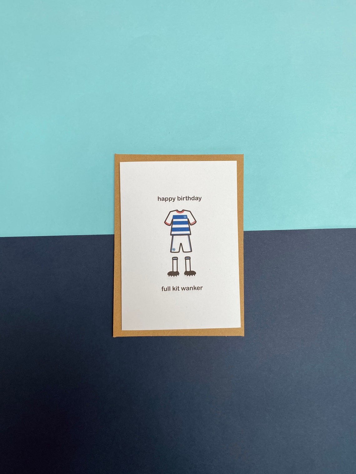 QPR Birthday Card Full Kit Wanker Queens Park Rangers | Etsy