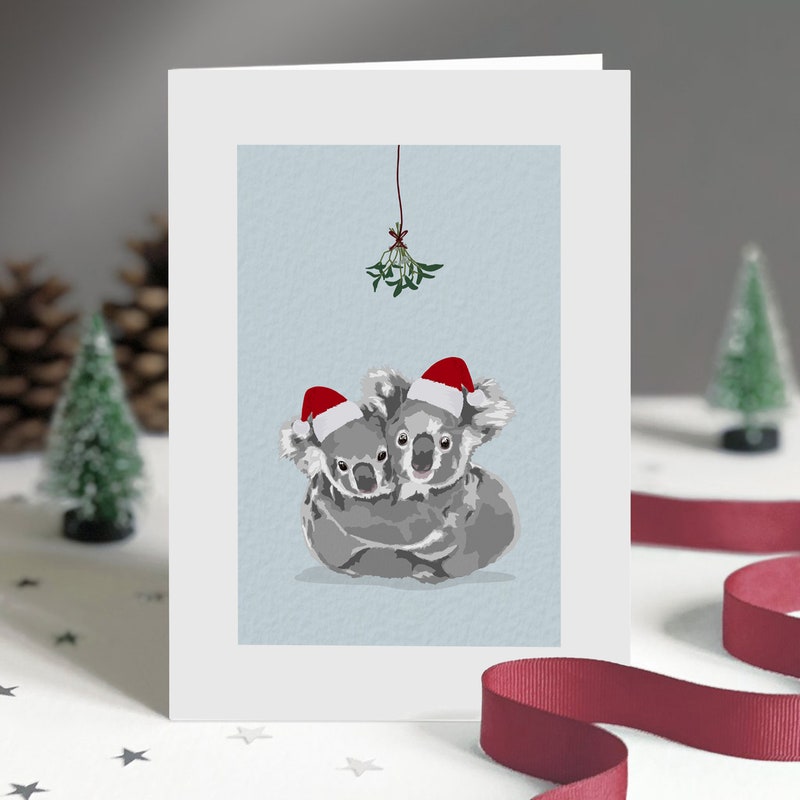 Christmas Koala - Etsy