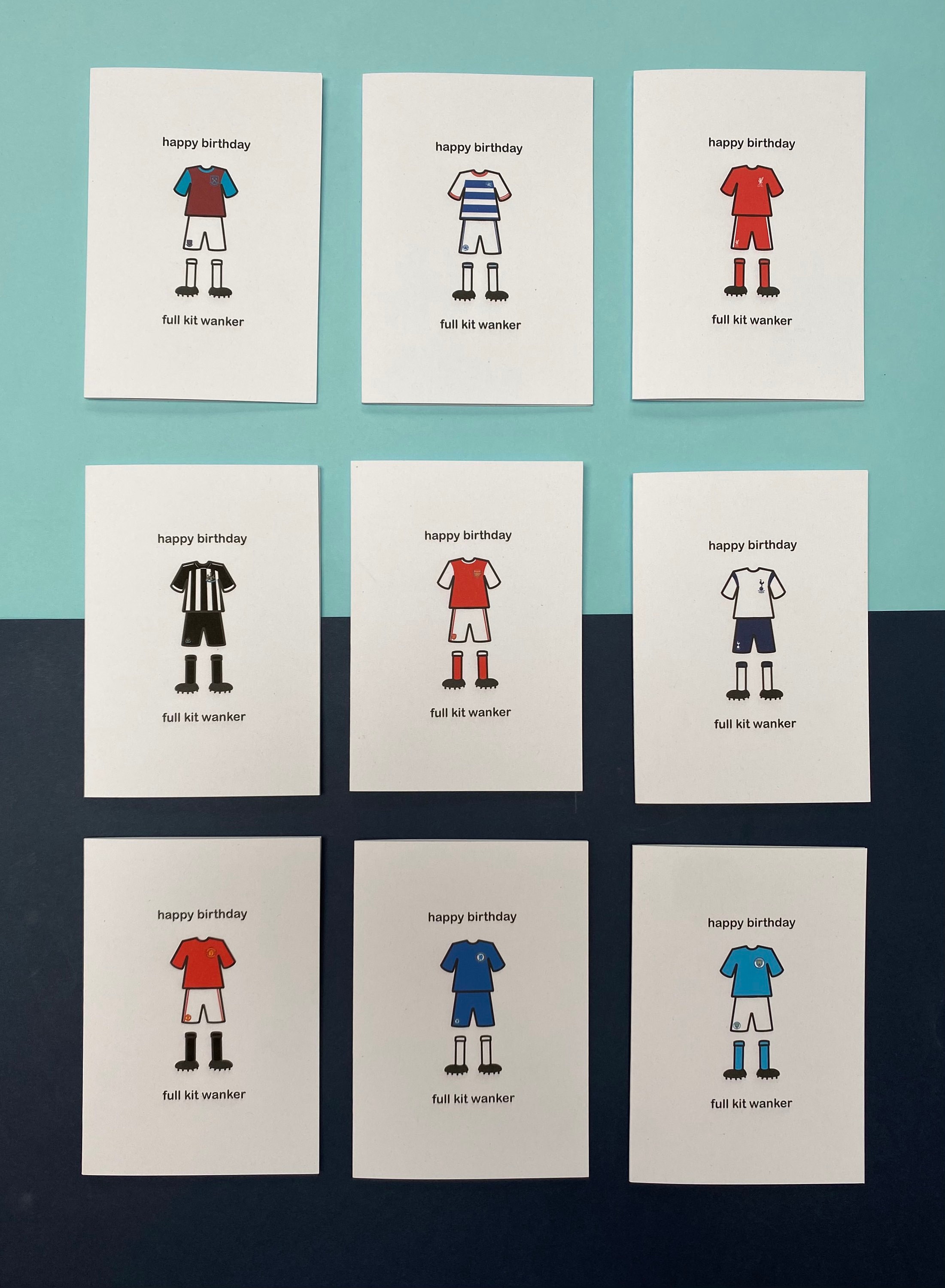 QPR Birthday Card Full Kit Wanker queens Park Rangers - Etsy UK