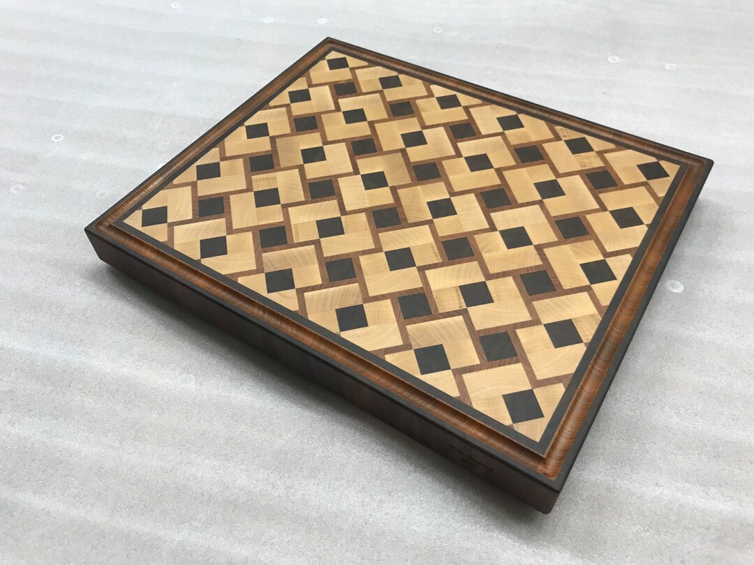 End Grain Cutting Board Original Pattern by Nice Joinery - Etsy