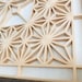 Wall Art Asa-no-ha and Kiri Kumiko Pattern - Etsy