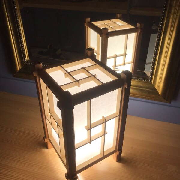 Japanese Lamp - Etsy