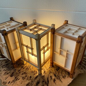 Japanese Style Kumiko Lamp - Etsy