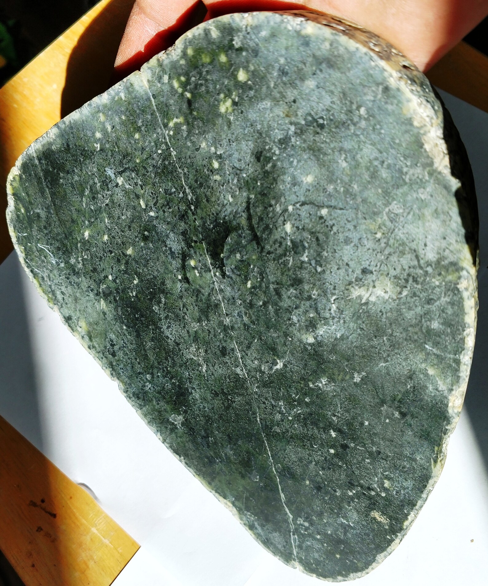 Wyoming Jade Nephrite Slab 1406 Grams for Lapidary Cabochons | Etsy