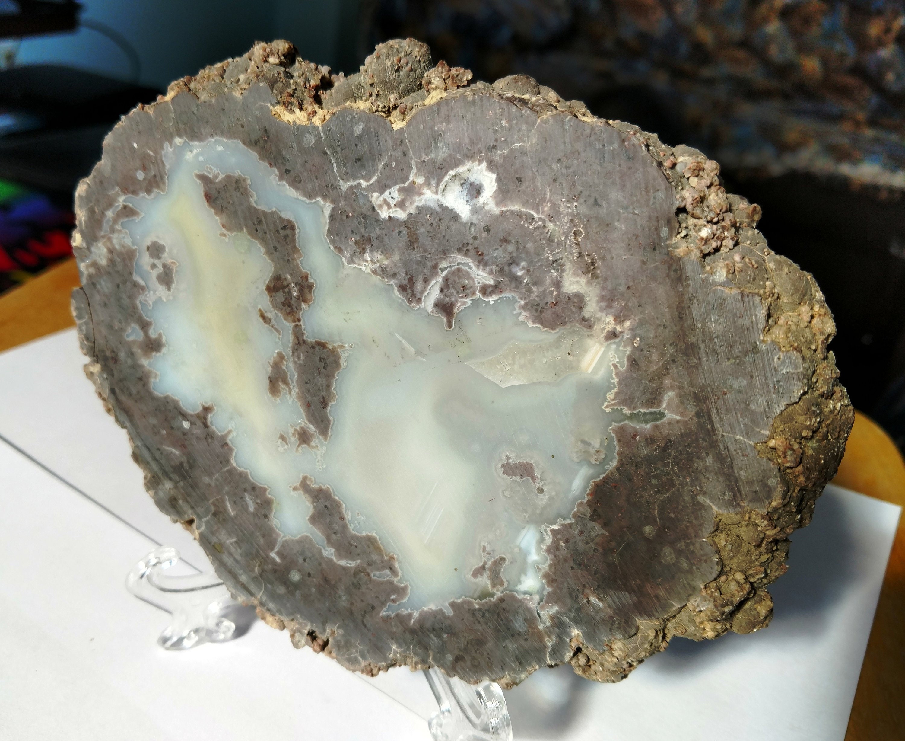 Agate Geode Slab 393 Grams MATCHING SLAB AVAILABLE | Etsy