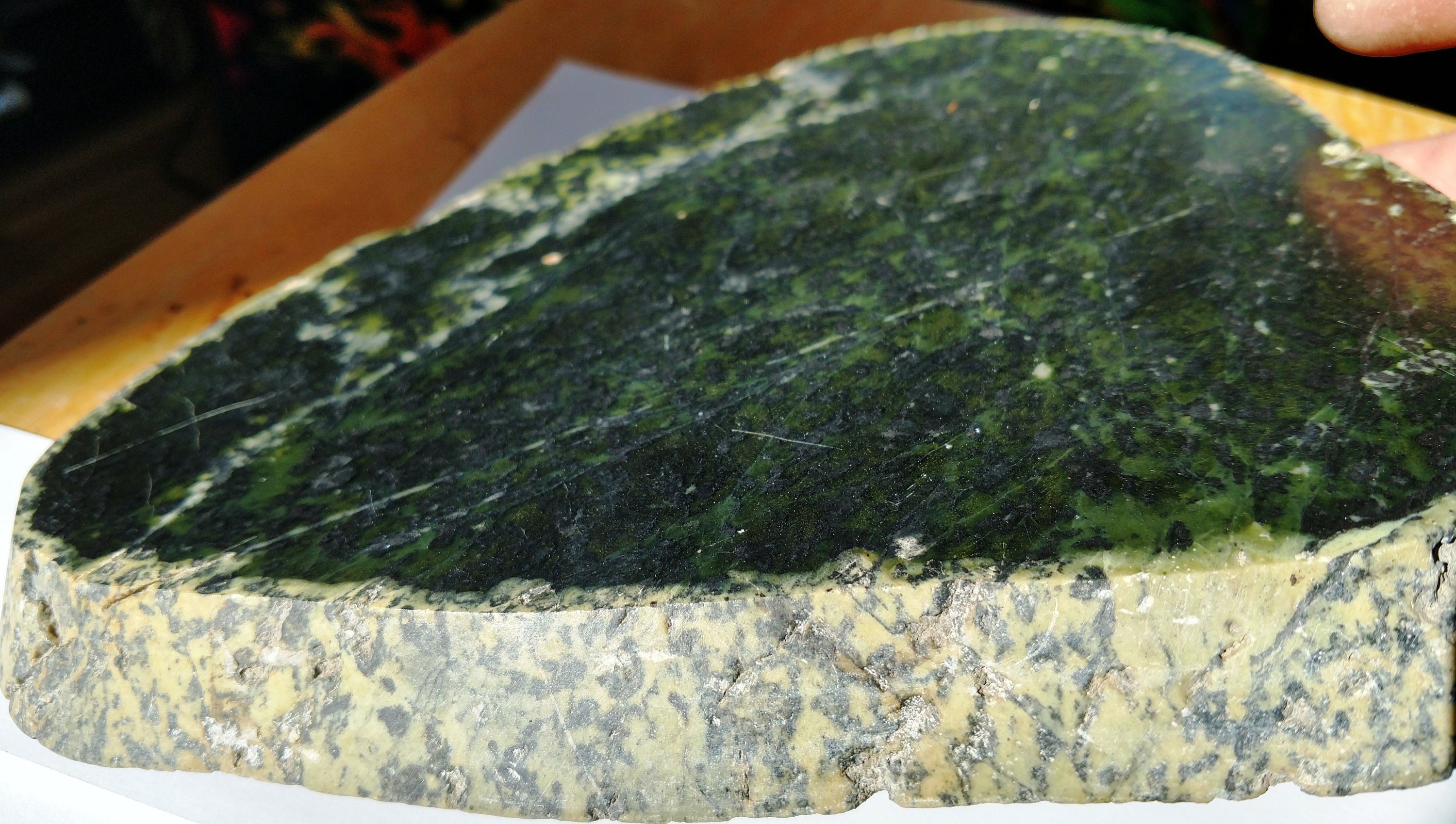 Wyoming Jade Nephrite Slab 1406 Grams for Lapidary Cabochons - Etsy