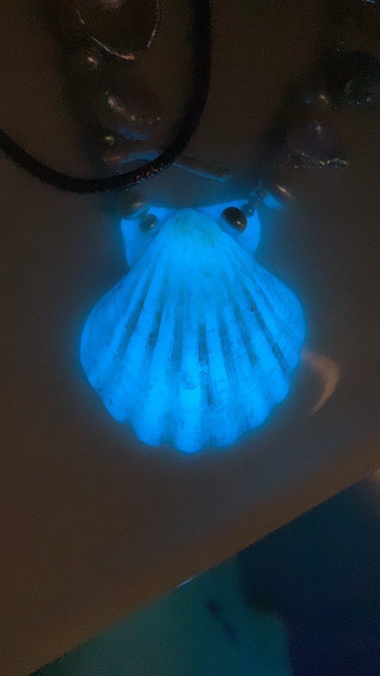 Something Blue Mermaid Shell Angel Coral baroque pearl akoya | Etsy