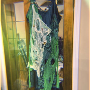 Deconstructed Lagan Look Green Earth Inspired Fairy Mermaid Dryad Dress ...