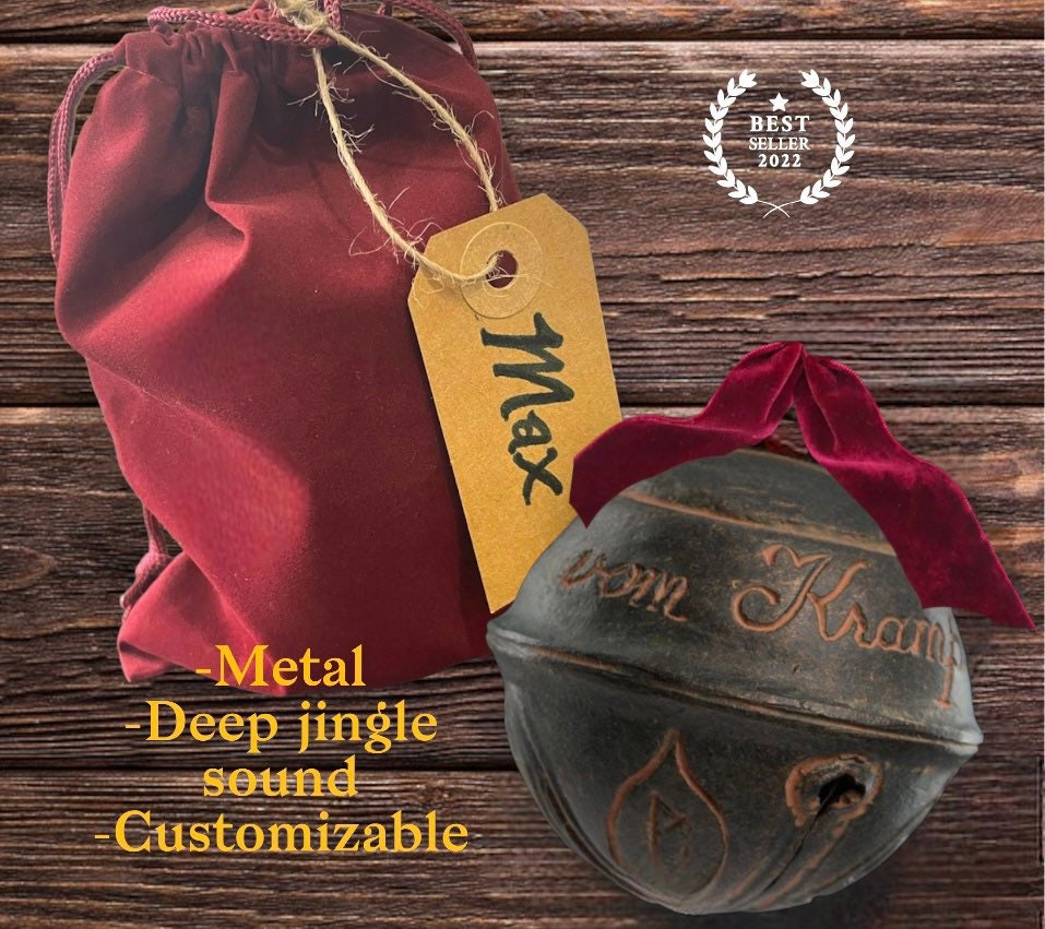 Krampus Bell Metal Not Plastic Cursed Jingle Bell Replica - Etsy