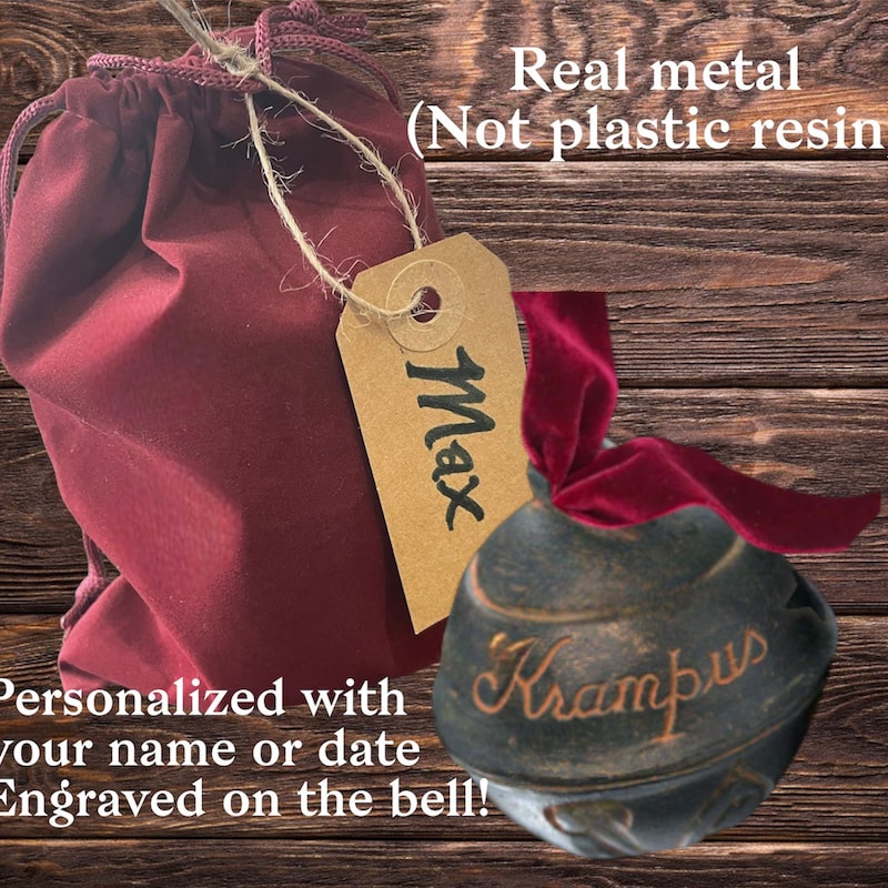 Engraved Bell Santa - Etsy