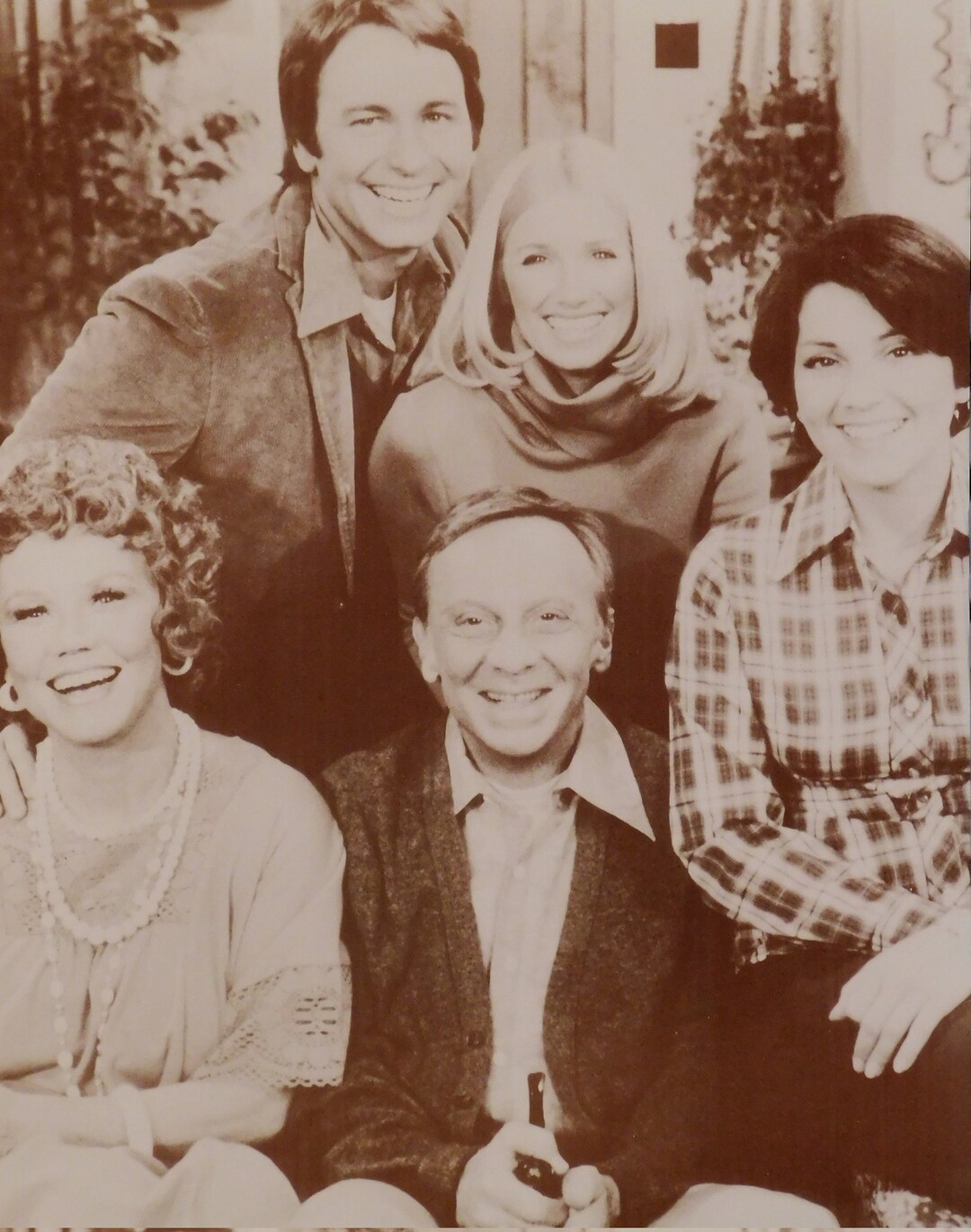 1977 American Sitcom: Three's Company Sepia Poster 11x14 Inches - Etsy
