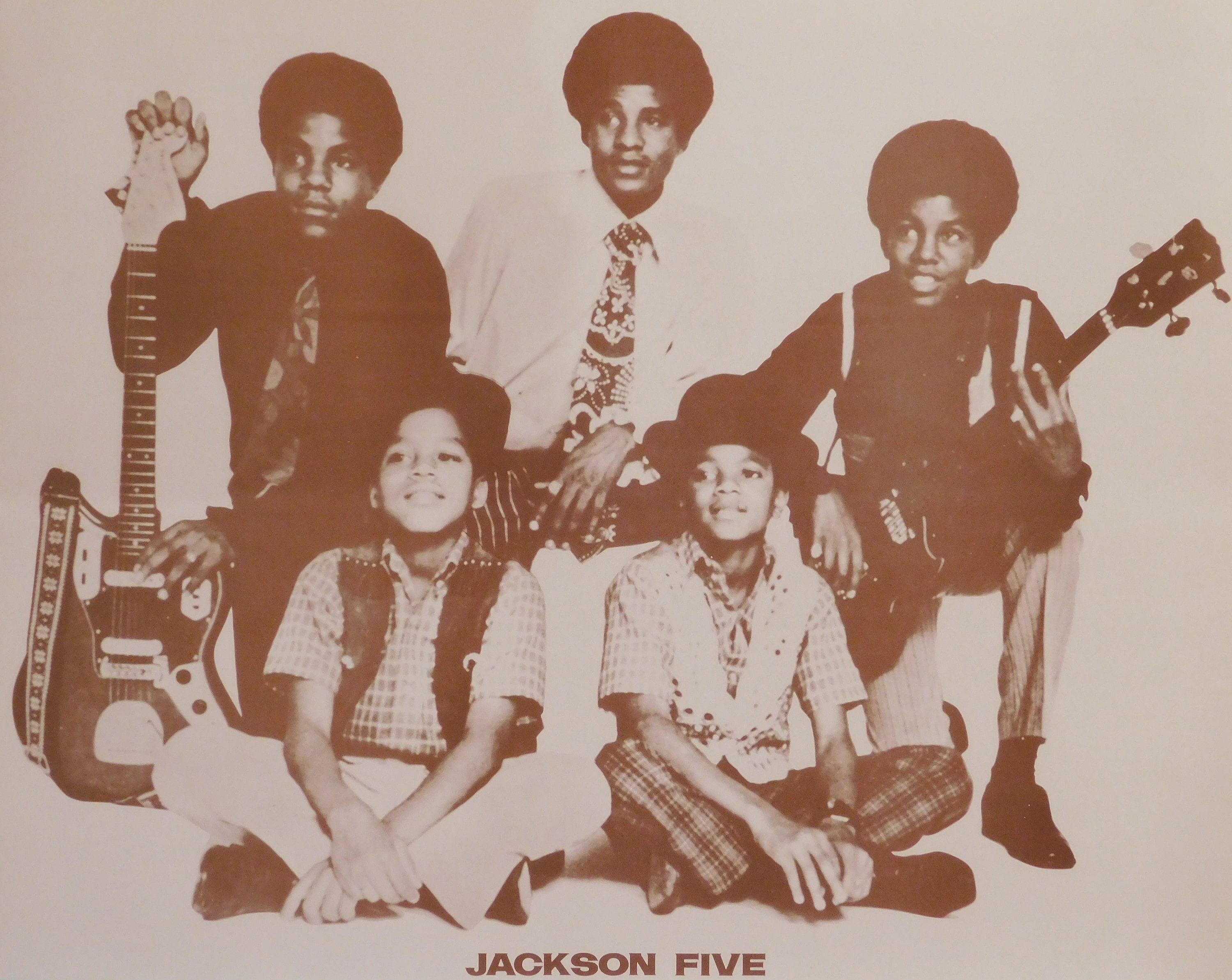 Jackson Five Music Group Sepia Print 11x14 pollici - Etsy Italia