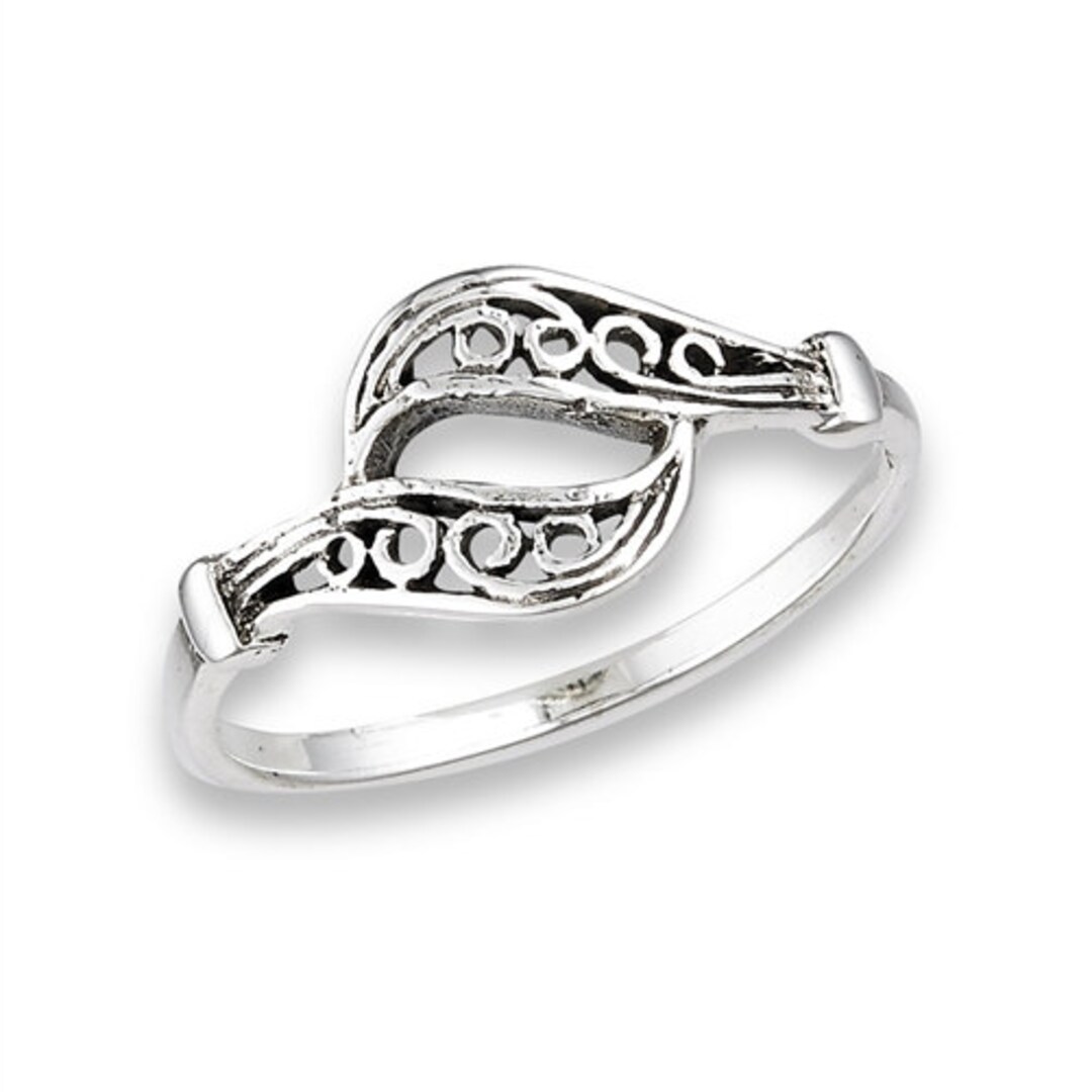 Sterling Silver Dueling Filigree Ring - Etsy