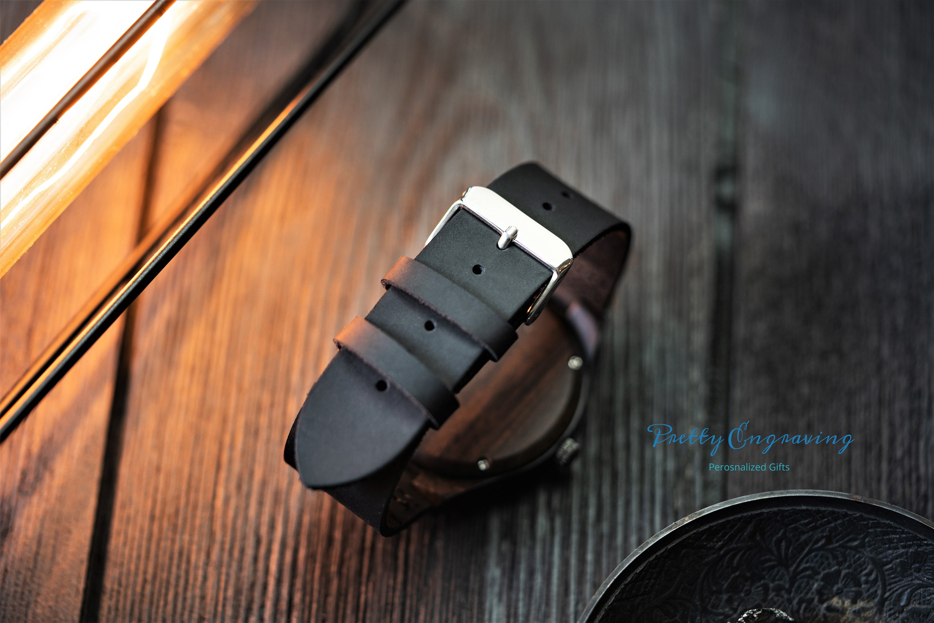 Boyfriend Gift Personalized Watch Personalized Mens Watch - Etsy