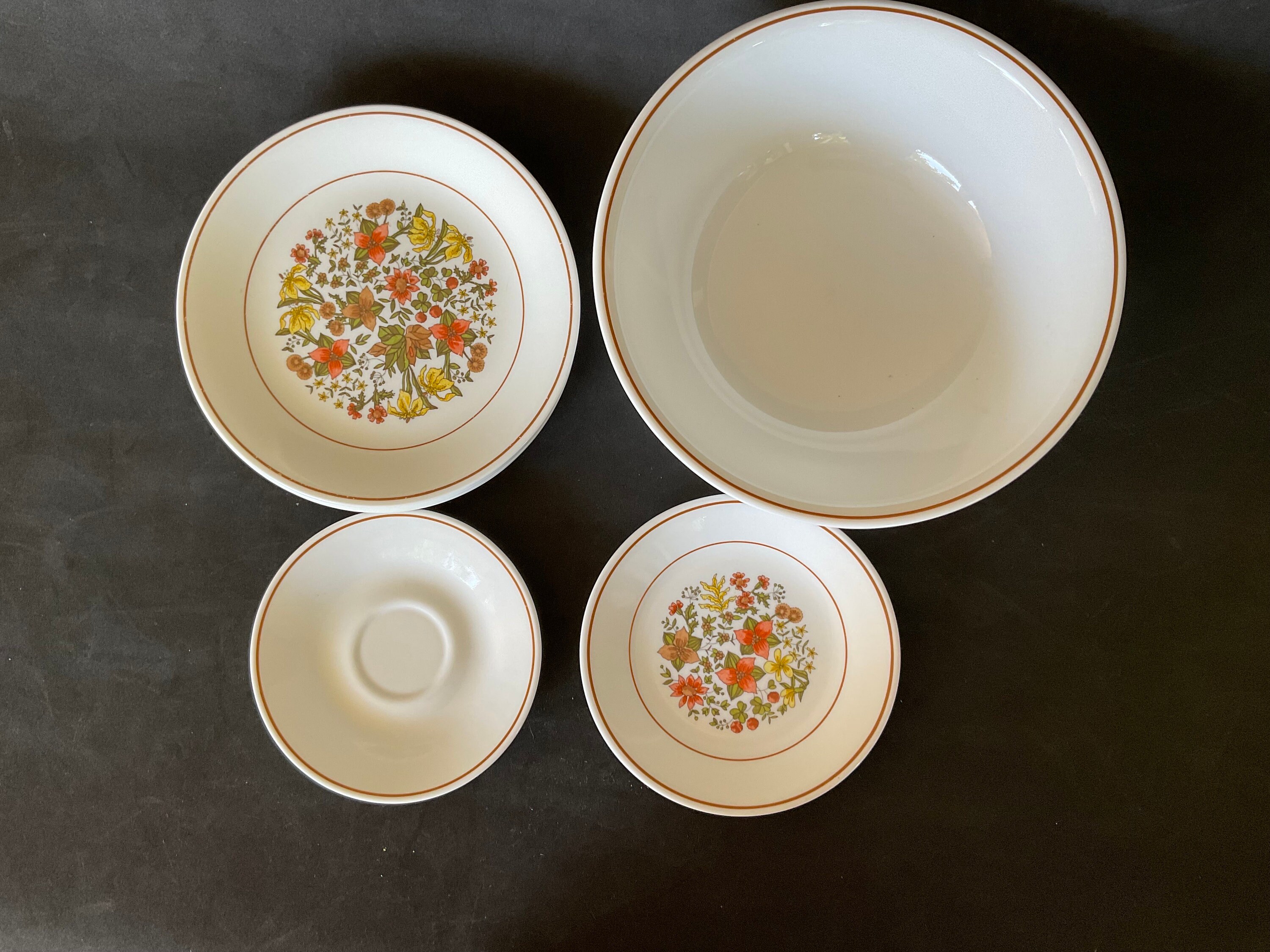 Corelle by Corning Indian Summer Dinnerware Collection, USA Made, 9 ...