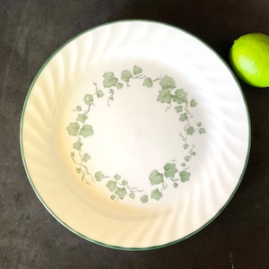 Corelle by Corning Callaway Ivy Swirl Pattern Dinnerware USA - Etsy