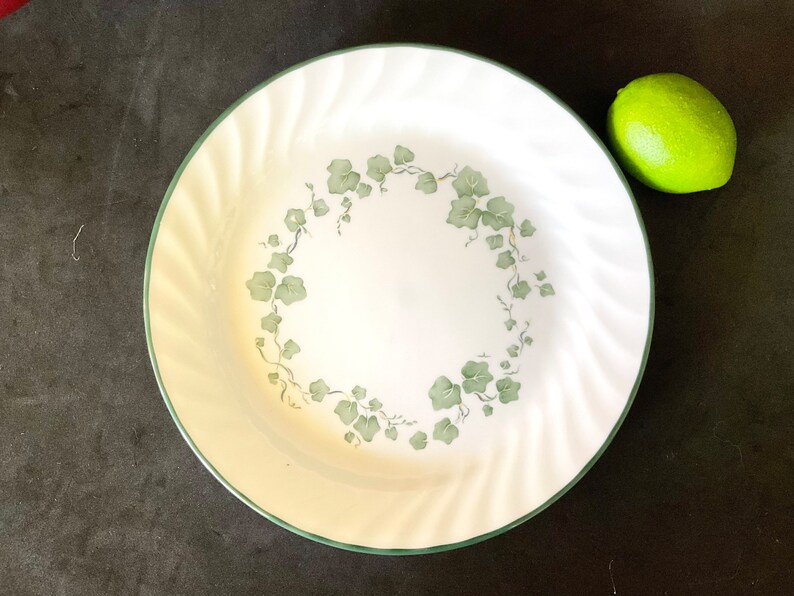 Corelle by Corning Callaway Ivy Swirl Pattern Dinnerware - Etsy