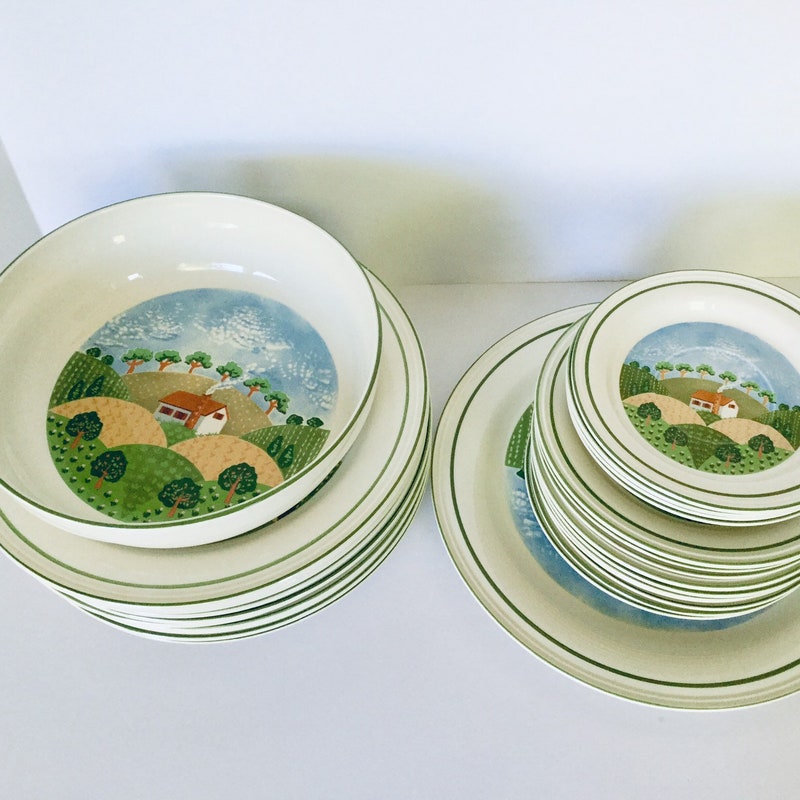 Country Dinnerware - Etsy