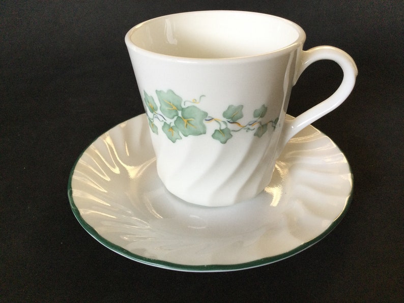 Corelle by Corning Callaway Ivy Swirl Pattern Dinnerware - Etsy
