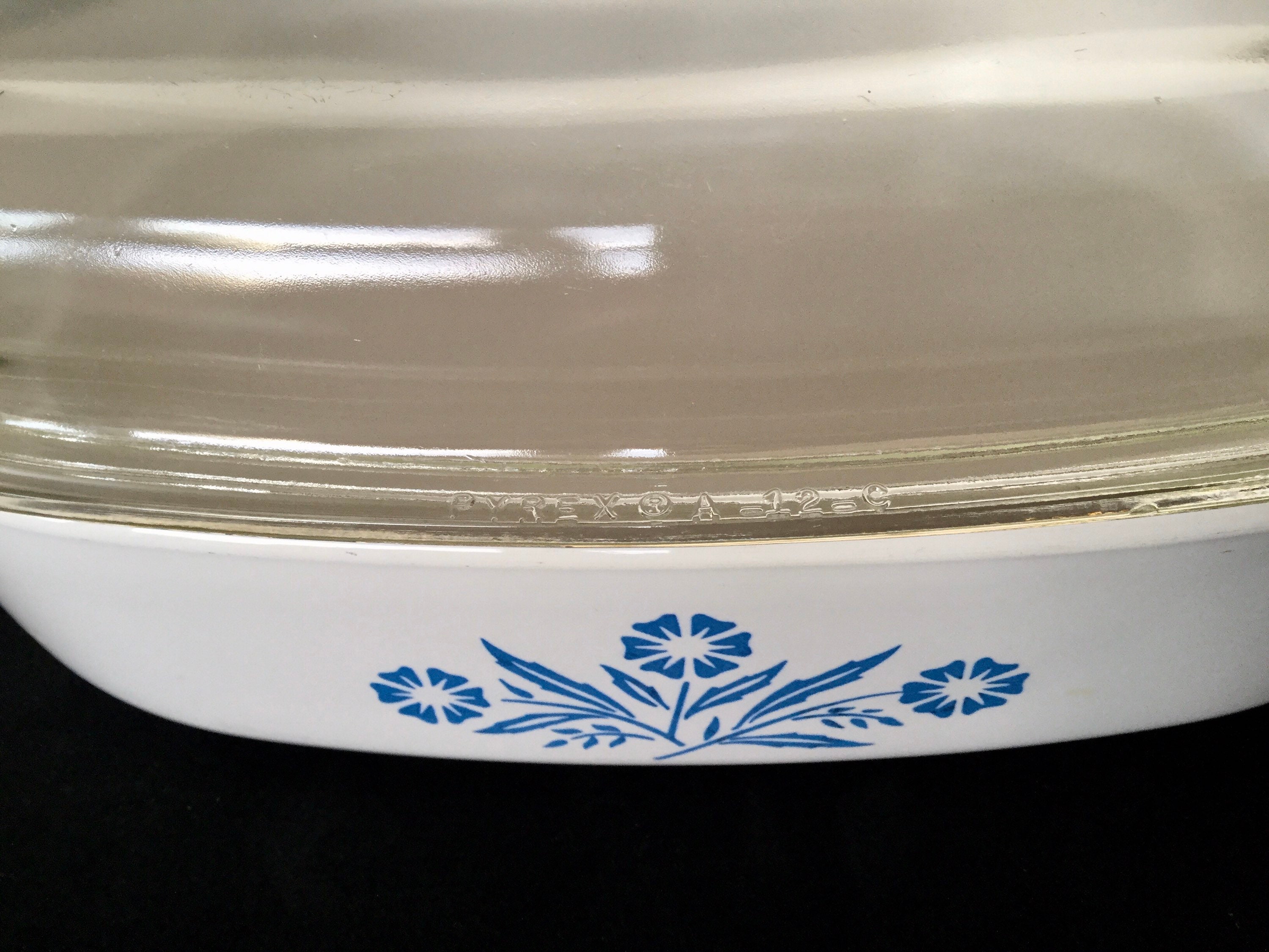 Corning Ware Blue Cornflower Square Casserole A-10-B, 2.5L With Pyrex ...