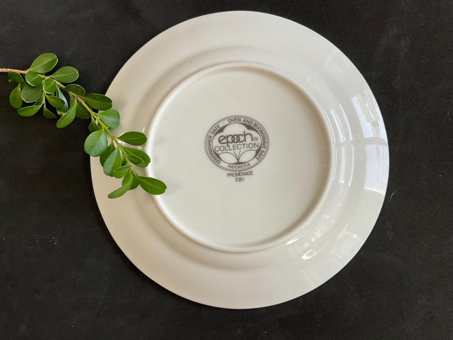 Epoch Promenade E811 Dinnerware Collection, Made in Indonesia, 34 ...