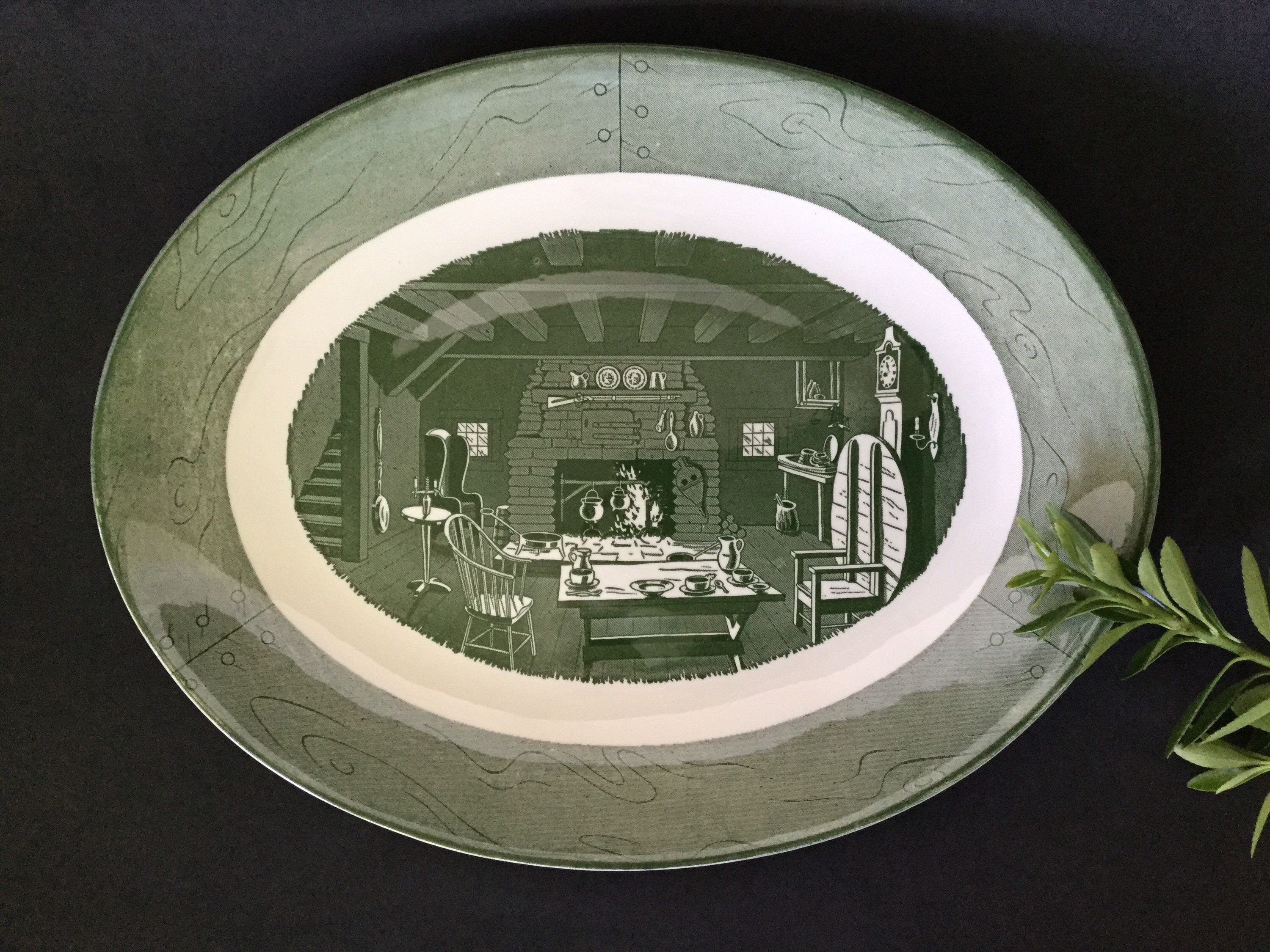 Mid-century Colonial Homestead Dinnerware Collection by Royal, Made in ...