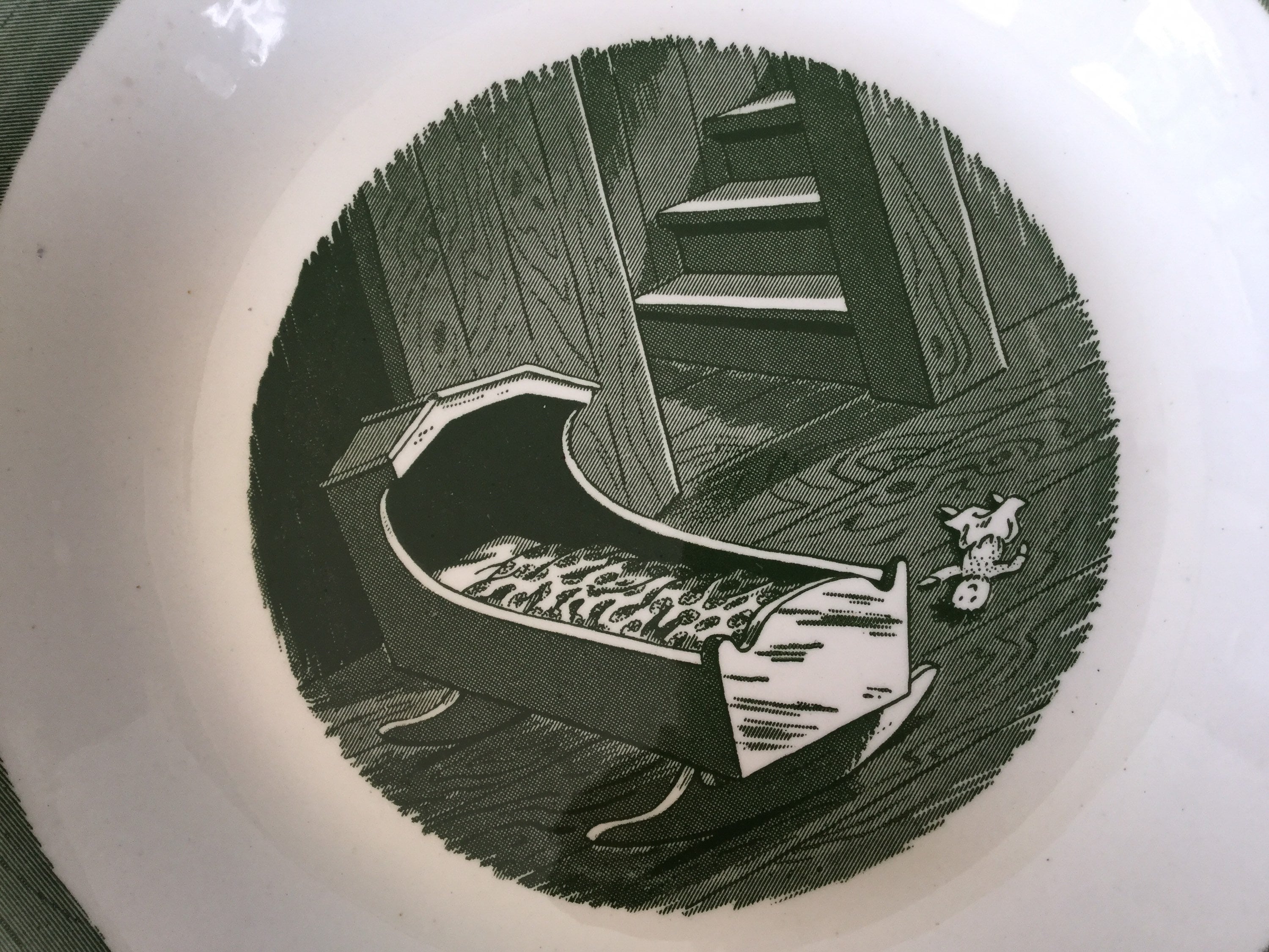 Mid-century Colonial Homestead Dinnerware Collection by Royal, Made in ...