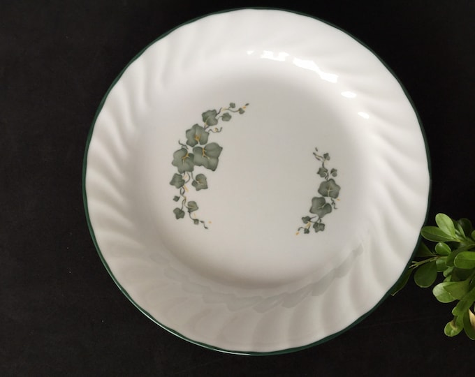 Corelle by Corning Callaway Ivy Swirl Pattern Dinnerware, USA Made, 8 ...