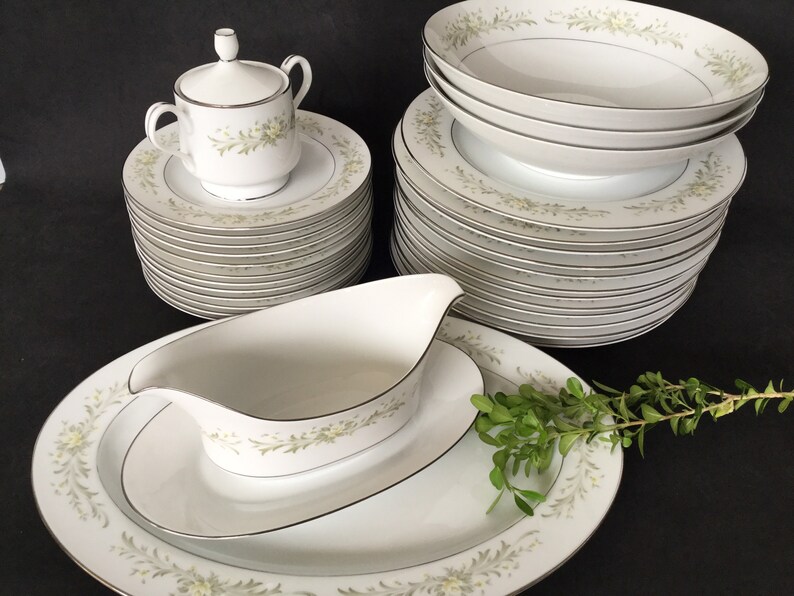 Grace Fine China of Japan Rhapsody Pattern Dinnerware 22 | Etsy