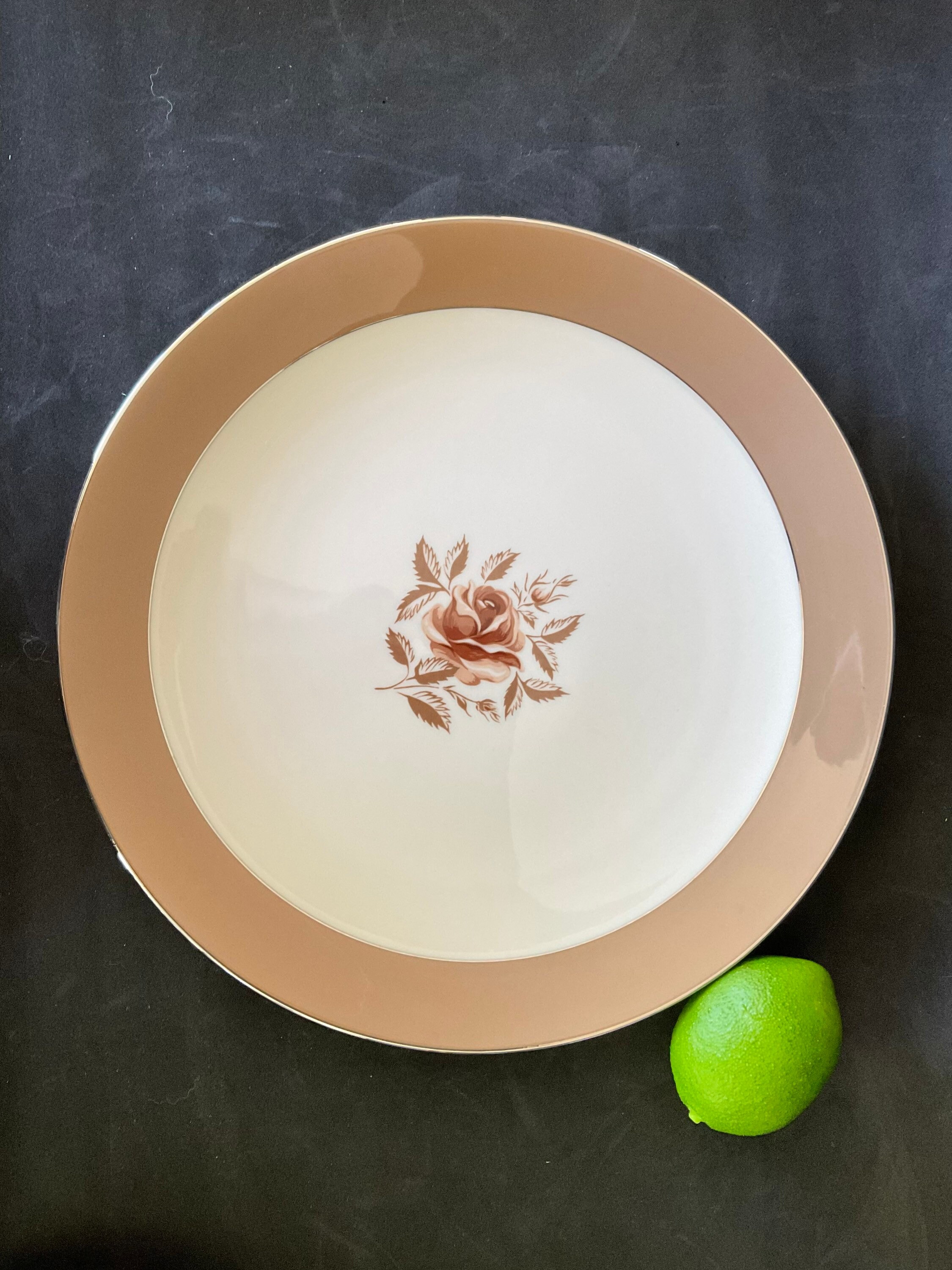 Cocoa Rose Fine China Collection by Flintridge and Gorham 3 - Etsy