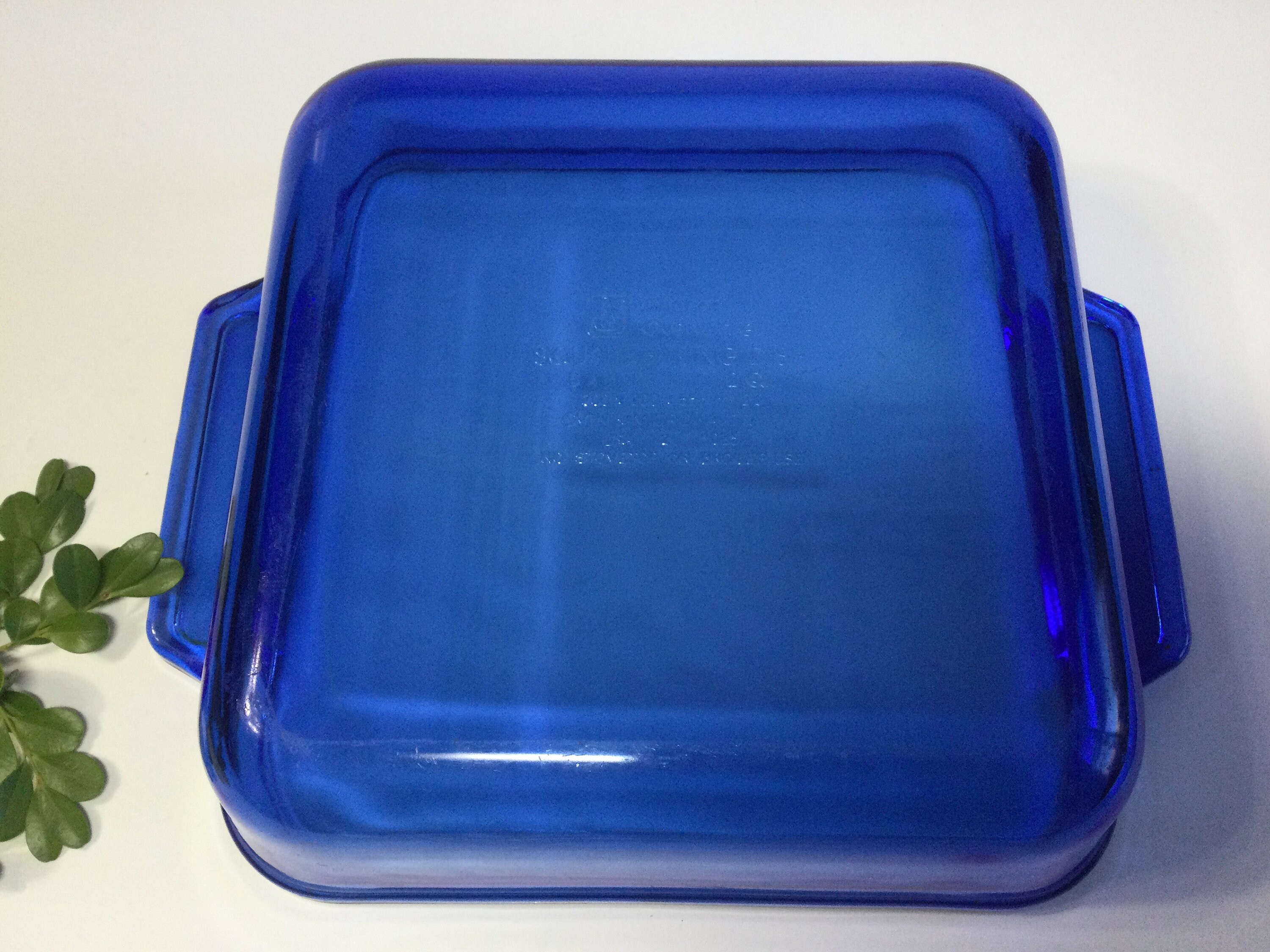 Anchor Ovenware Cobalt Blue Square Baking Dish 2 Qt Made in - Etsy ...