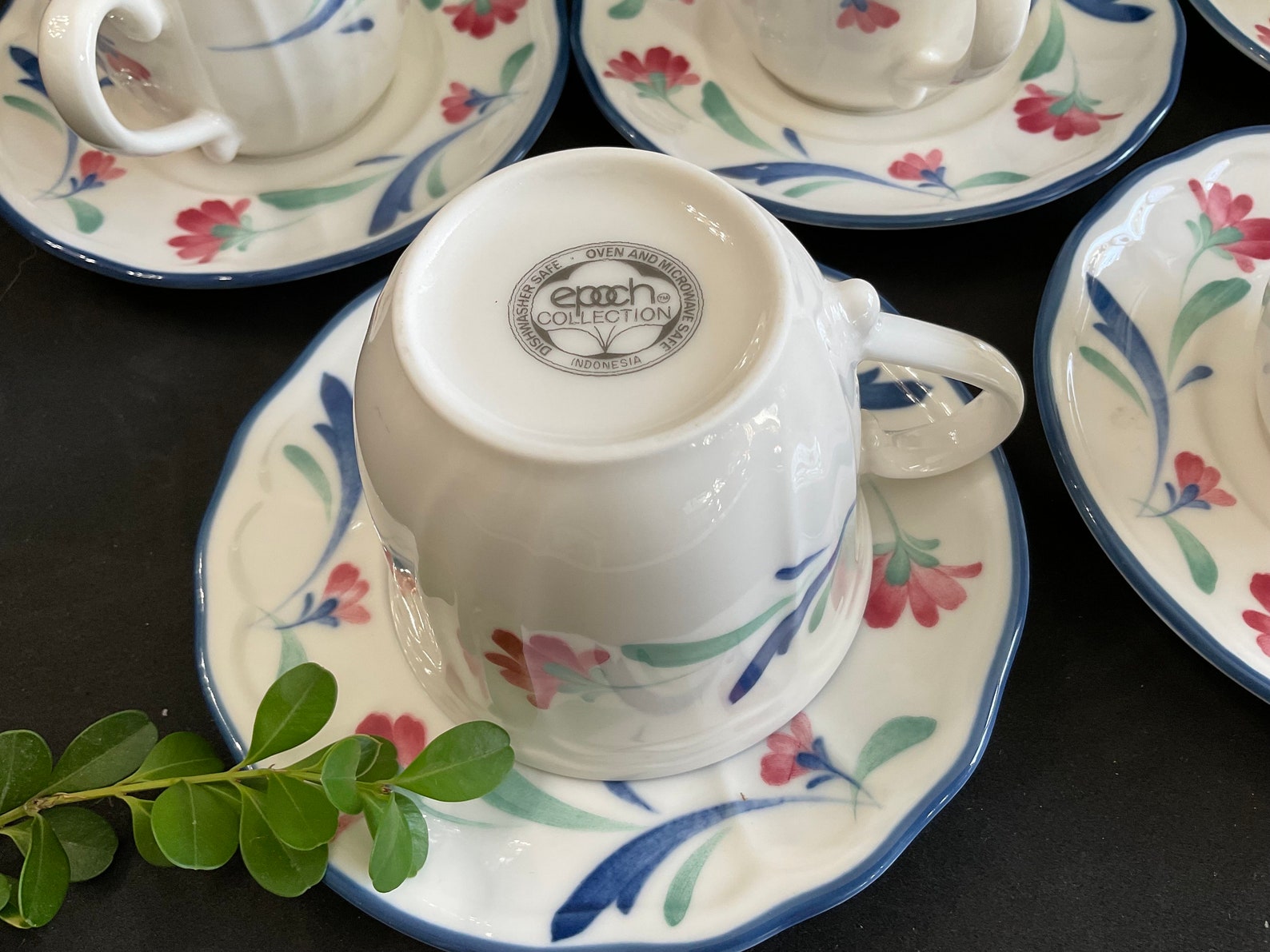 Epoch Promenade E811 Dinnerware Collection, Made in Indonesia, 34 ...