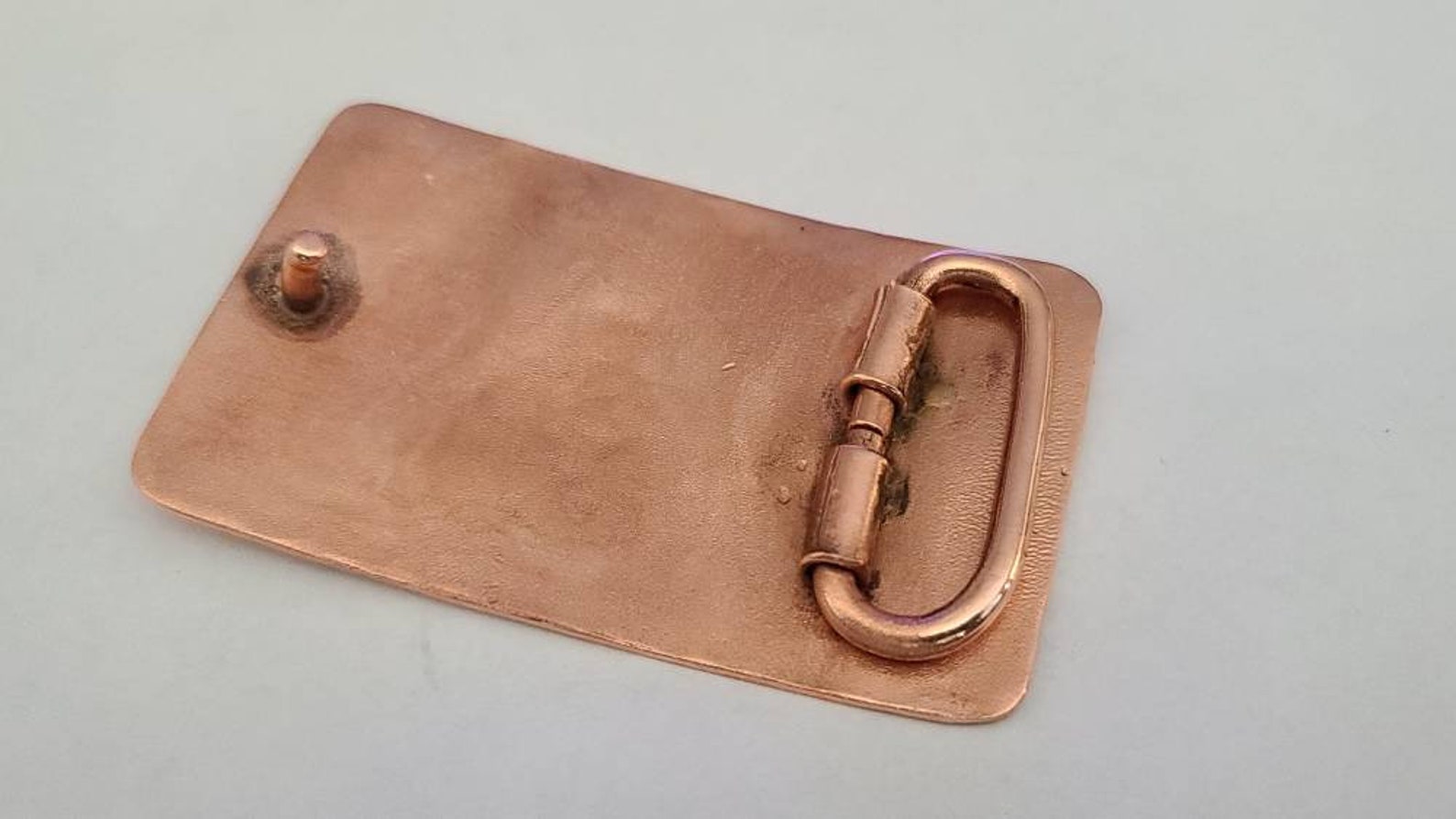 Copper belt buckle handcrafted belt buckle handcrafted copper | Etsy