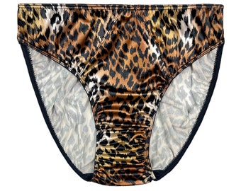 Satin Hi Cut Panties - Etsy