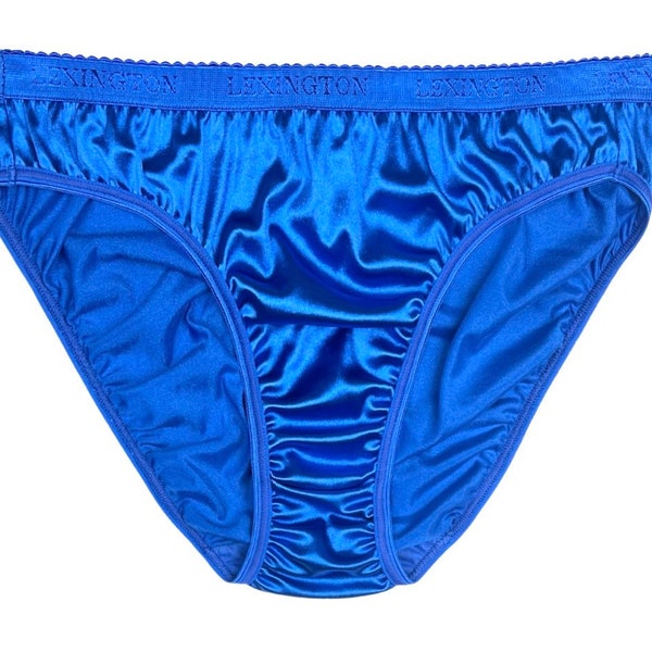 Royal Blue Satin Panties - Etsy