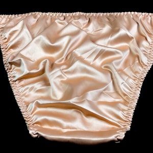 Gold Satin String Bikini Panties - Etsy