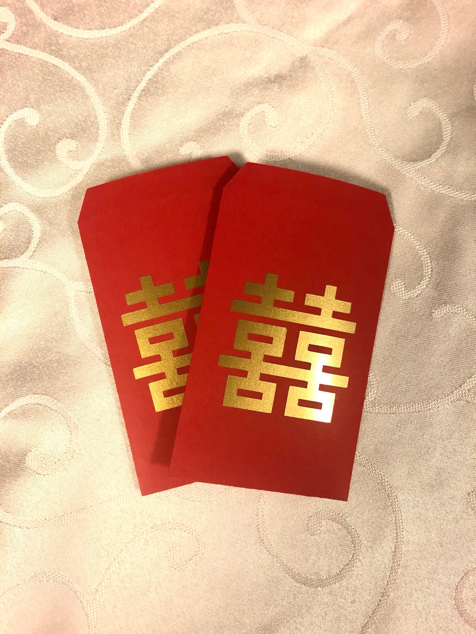 Handmade Red Double Happiness Wedding Chinese Envelopes - Etsy