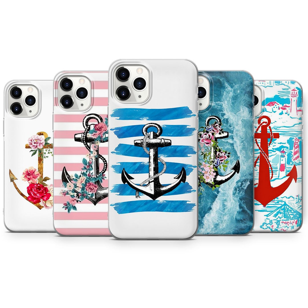Anchor, Sea, Ship Phone Case Cover for Iphone, Samsung, Huawei - Etsy