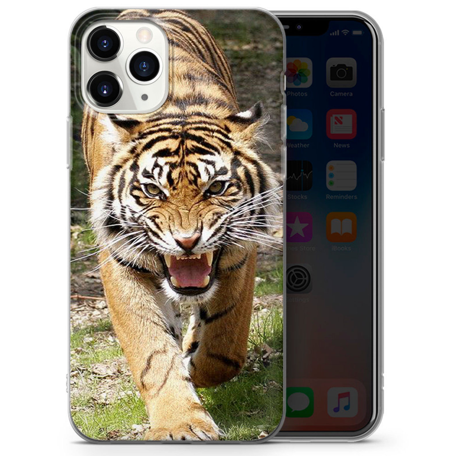 Tiger Phone Case Cover for Iphone Samsung Huawei - Etsy