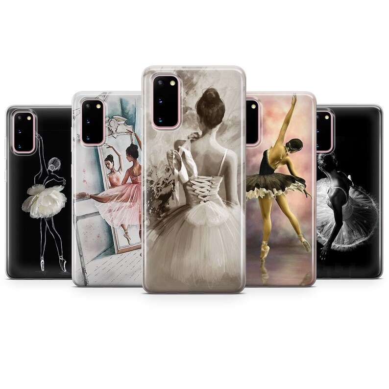 Ballet Ballerina Dance Opera Gel or Plastic Phone Case Cover for iPhone ...
