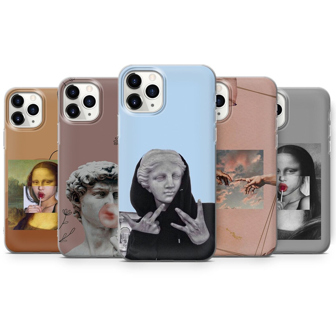Aesthetic Statue Abstract Art Phone Case Cover Fit for iPhone 12 Pro ...