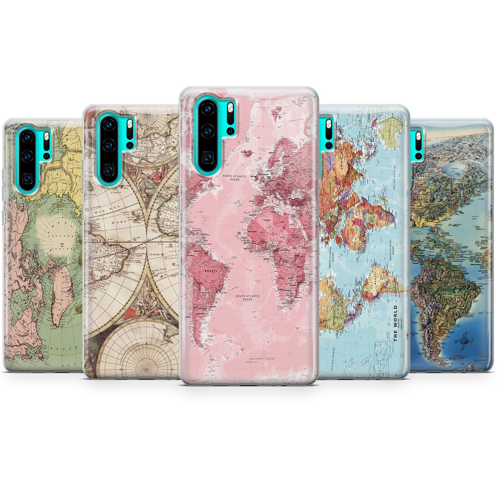 World Map Countries Travel Phone Case Cover for Iphone | Etsy