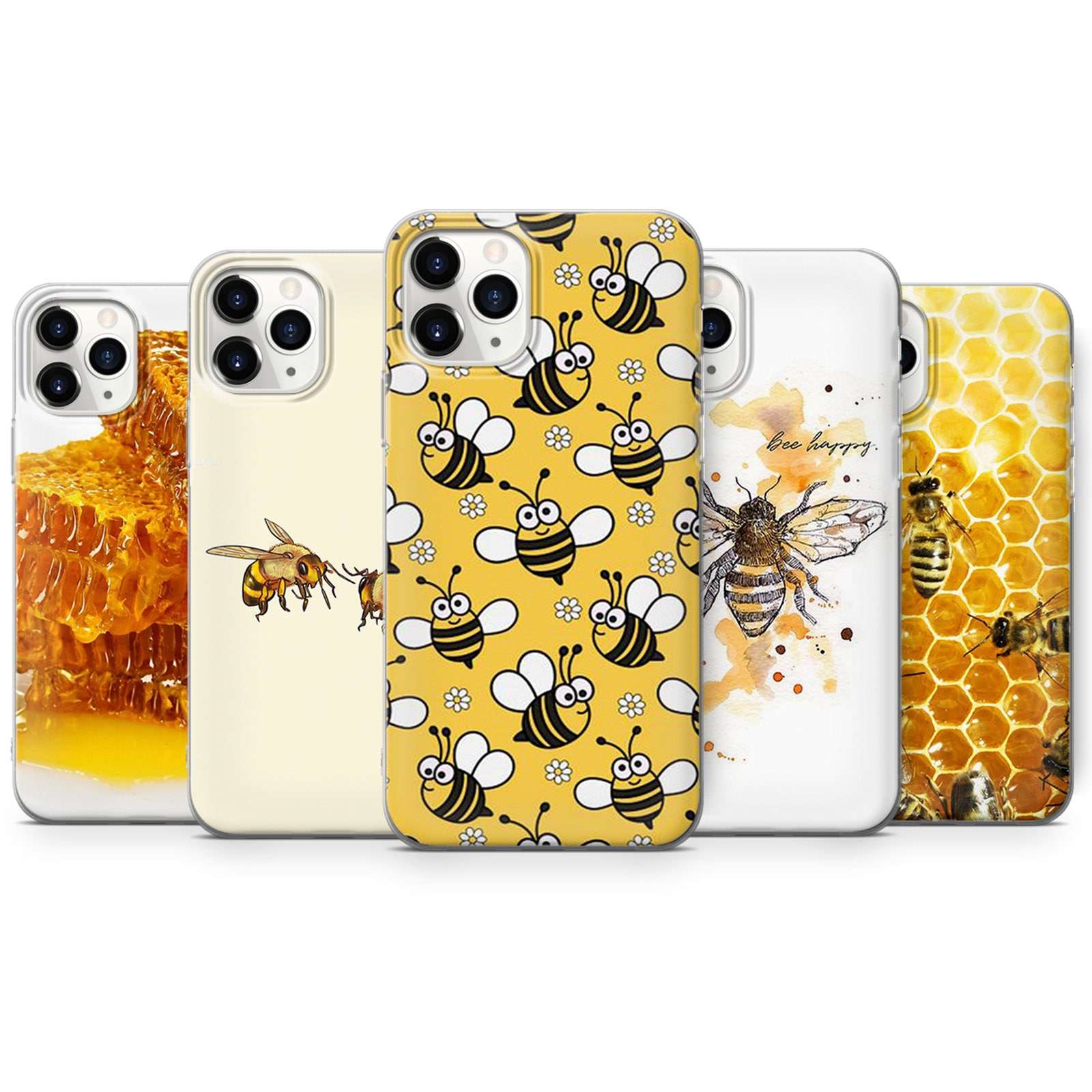 Bee, Bumble Bee, Honey Bees, Nature, Phone Case Cover Fits for Galaxy ...